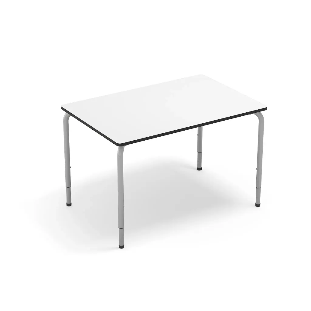 Table de maternelle 120x60cm à hauteur ajustable T1 à T3